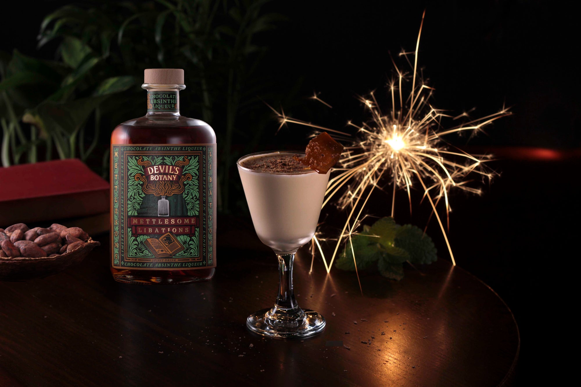 Absinthe Serves - Devil's Botany Absinthe Cocktail Reipes – Devil's ...