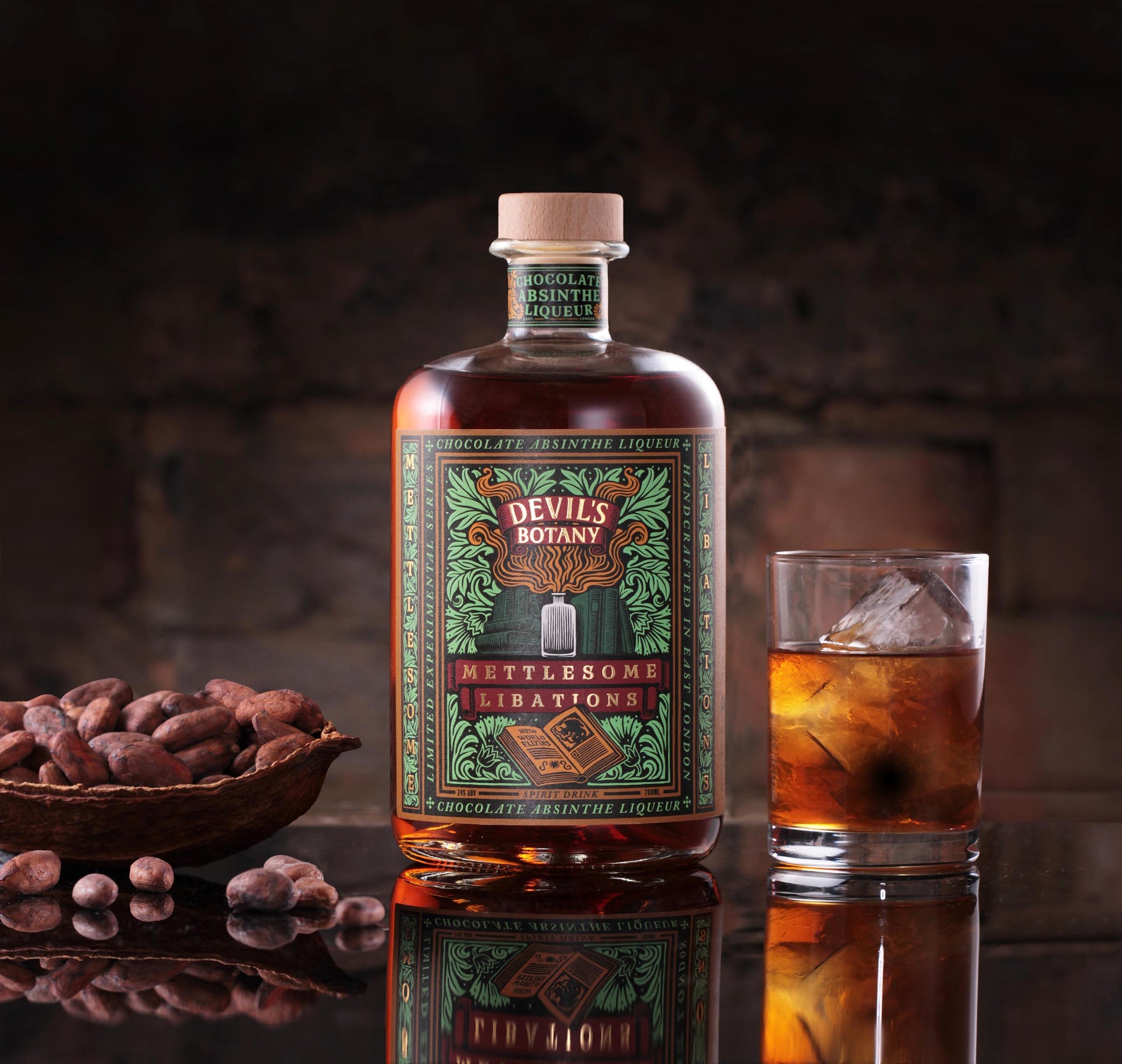 Devil's Botany Chocolate Absinthe Liqueur - Buy Absinthe Online ...